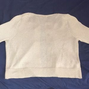 Calvin Klein | Sweaters | Short Shiny Gold Cardigan From Calvin Klein ...